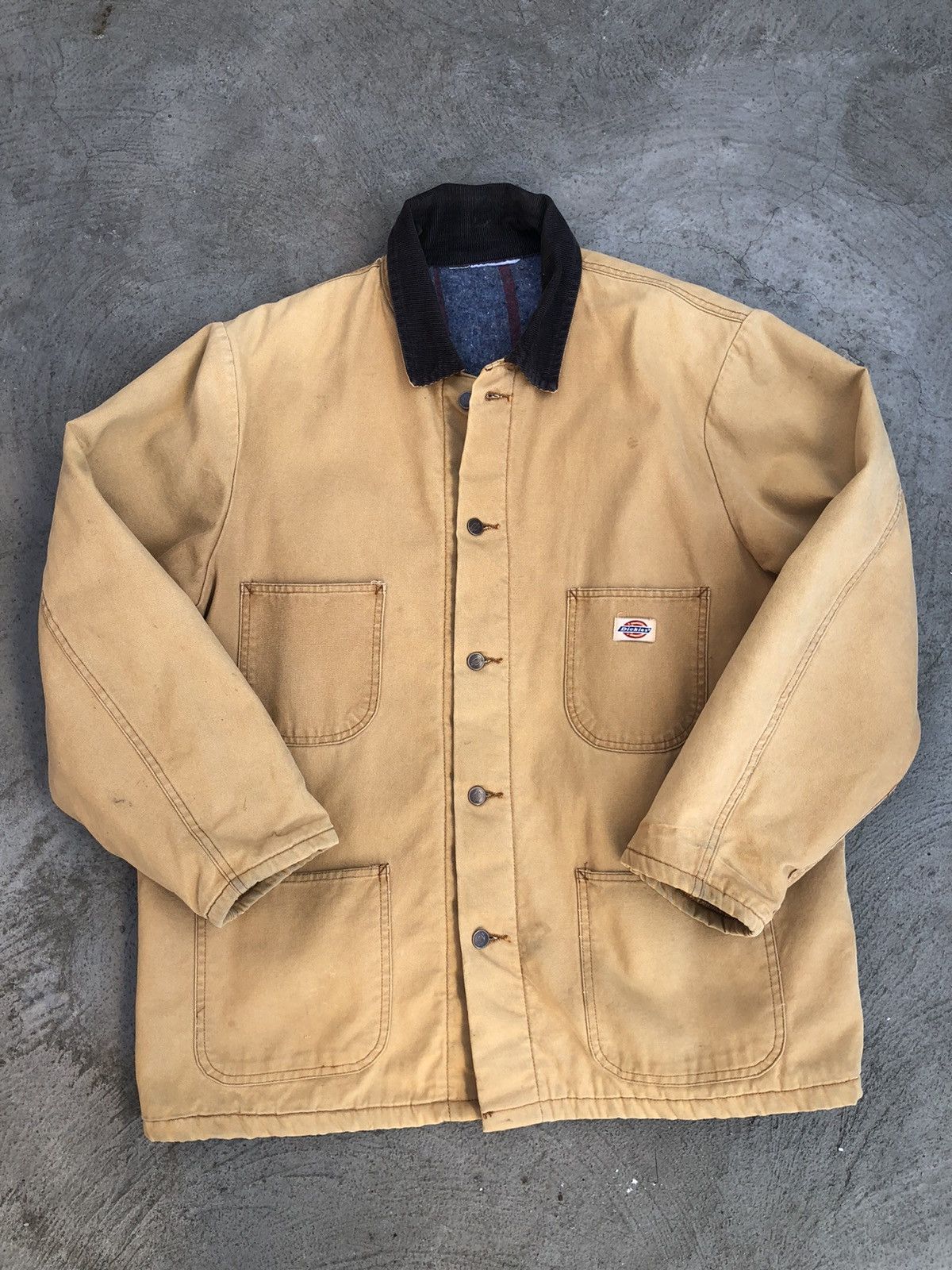 Dickies × Vintage Vintage 90s Dickies Chore Coat Work Jacket | Grailed