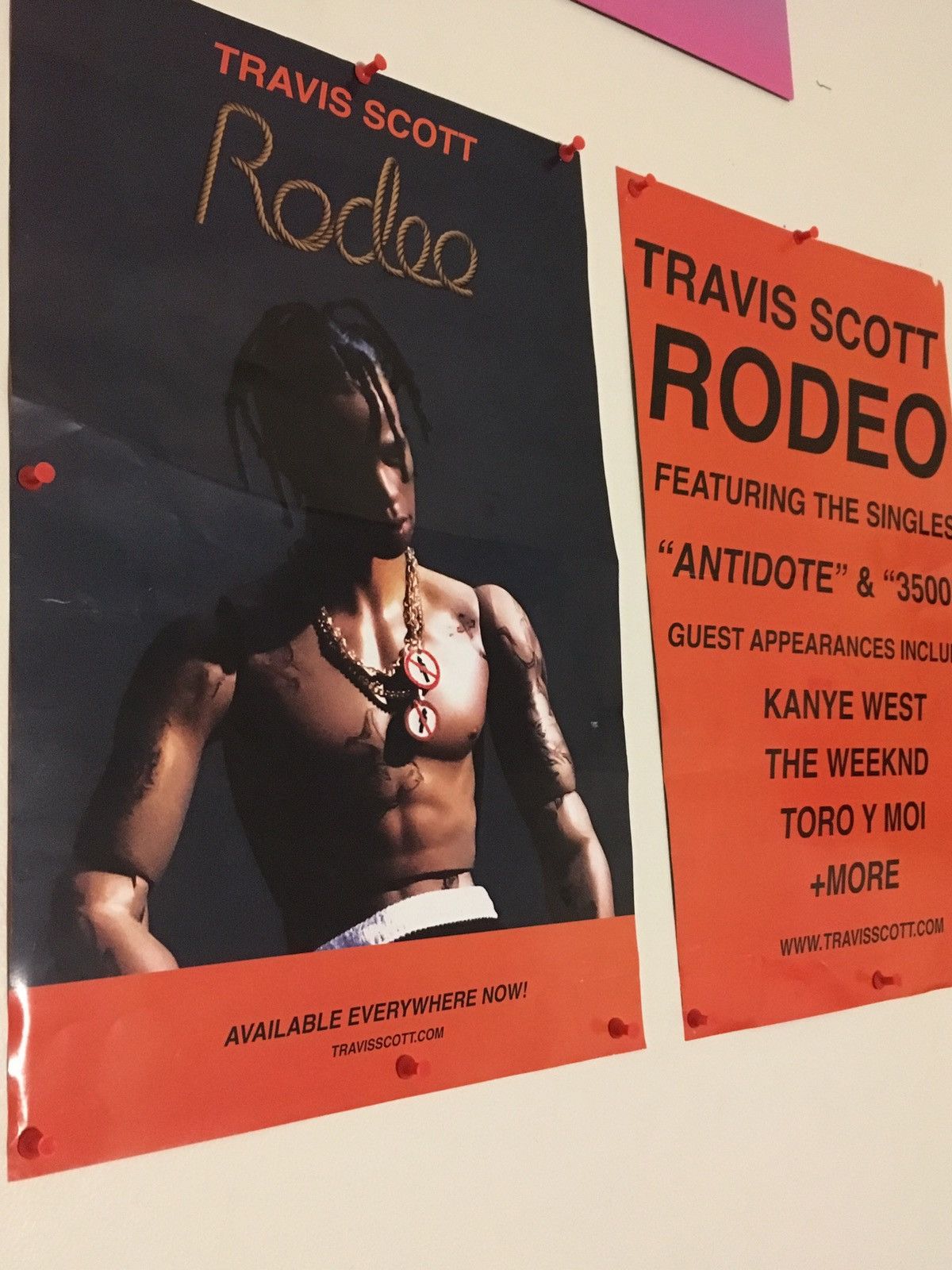 Travis Scott RODEO POSTERS | Grailed