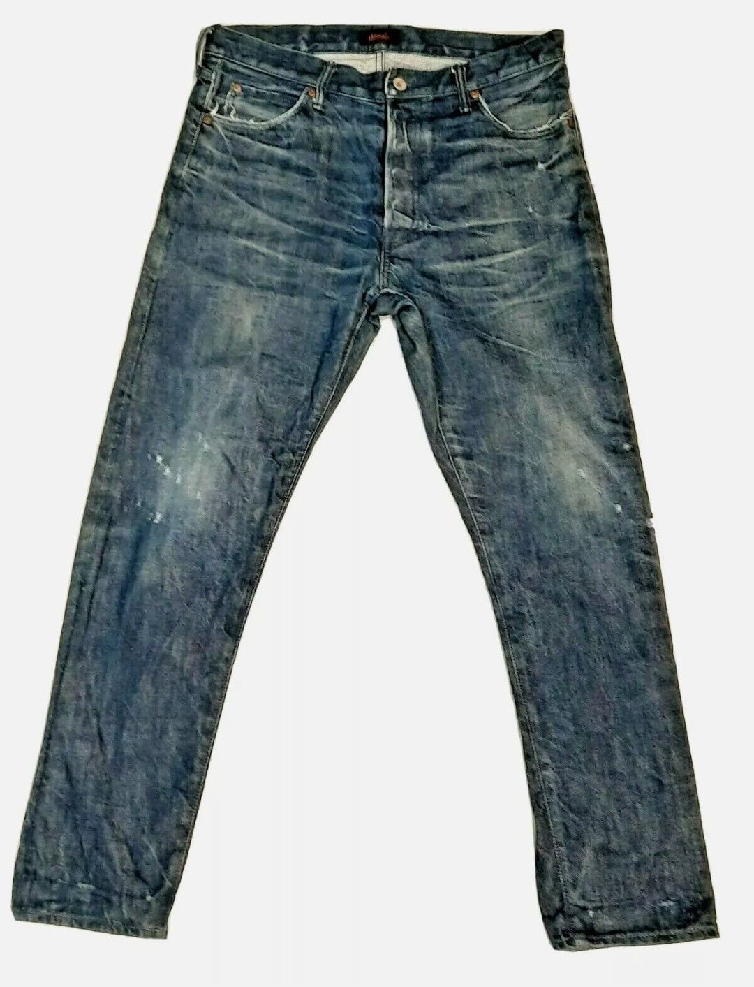 Chimala Chimala Selvedge Japanese Distressed Denim Jeans | Grailed
