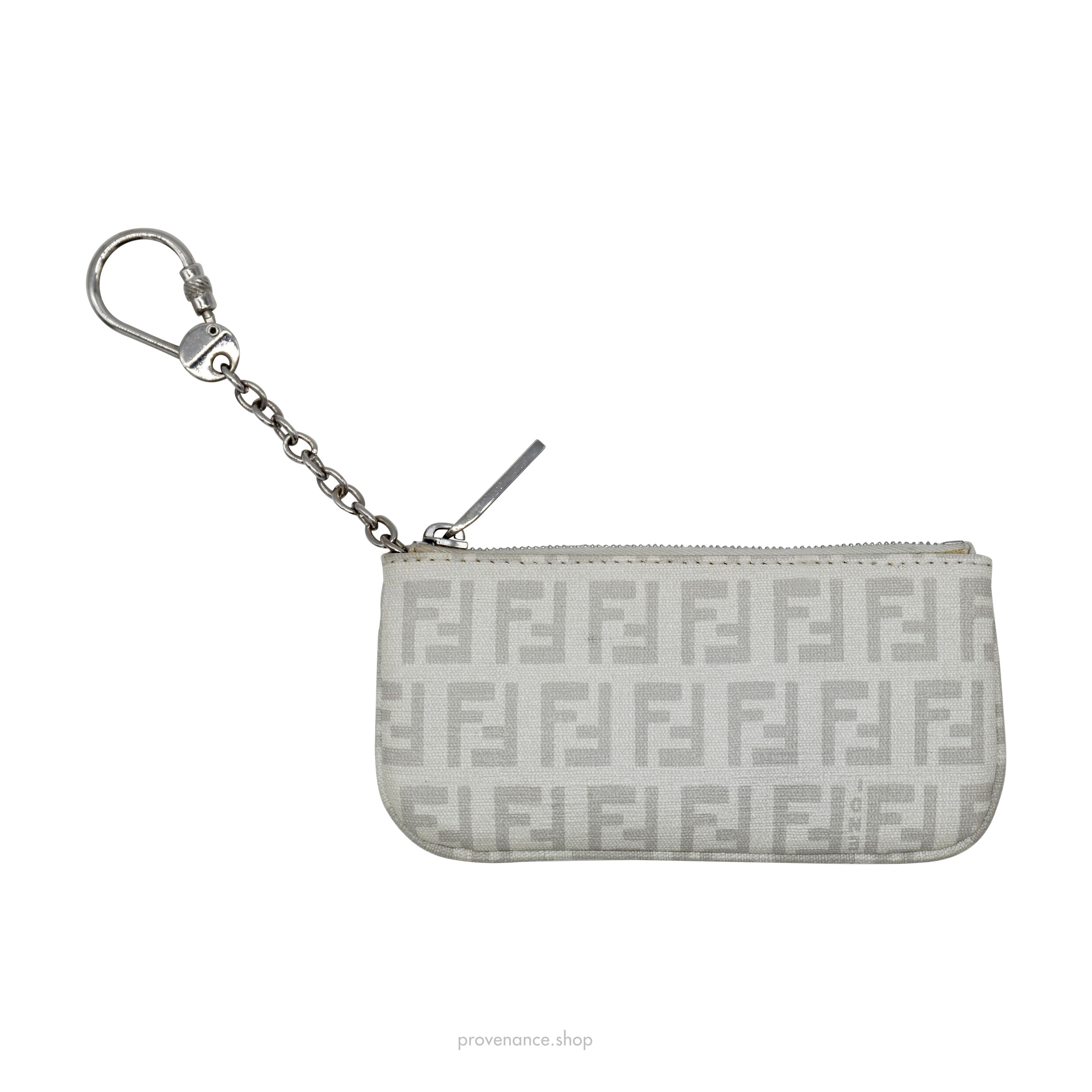 Fendi 🔴 Fendi Key Pouch Cles - Zucca White | Grailed