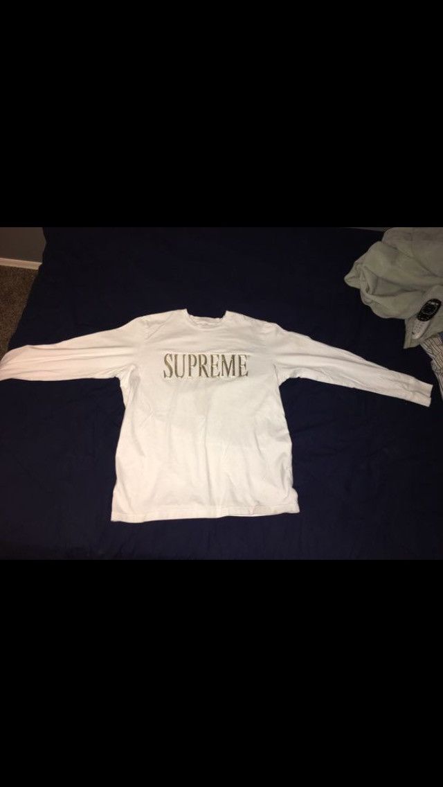 Supreme Supreme Gold Logo | Grailed