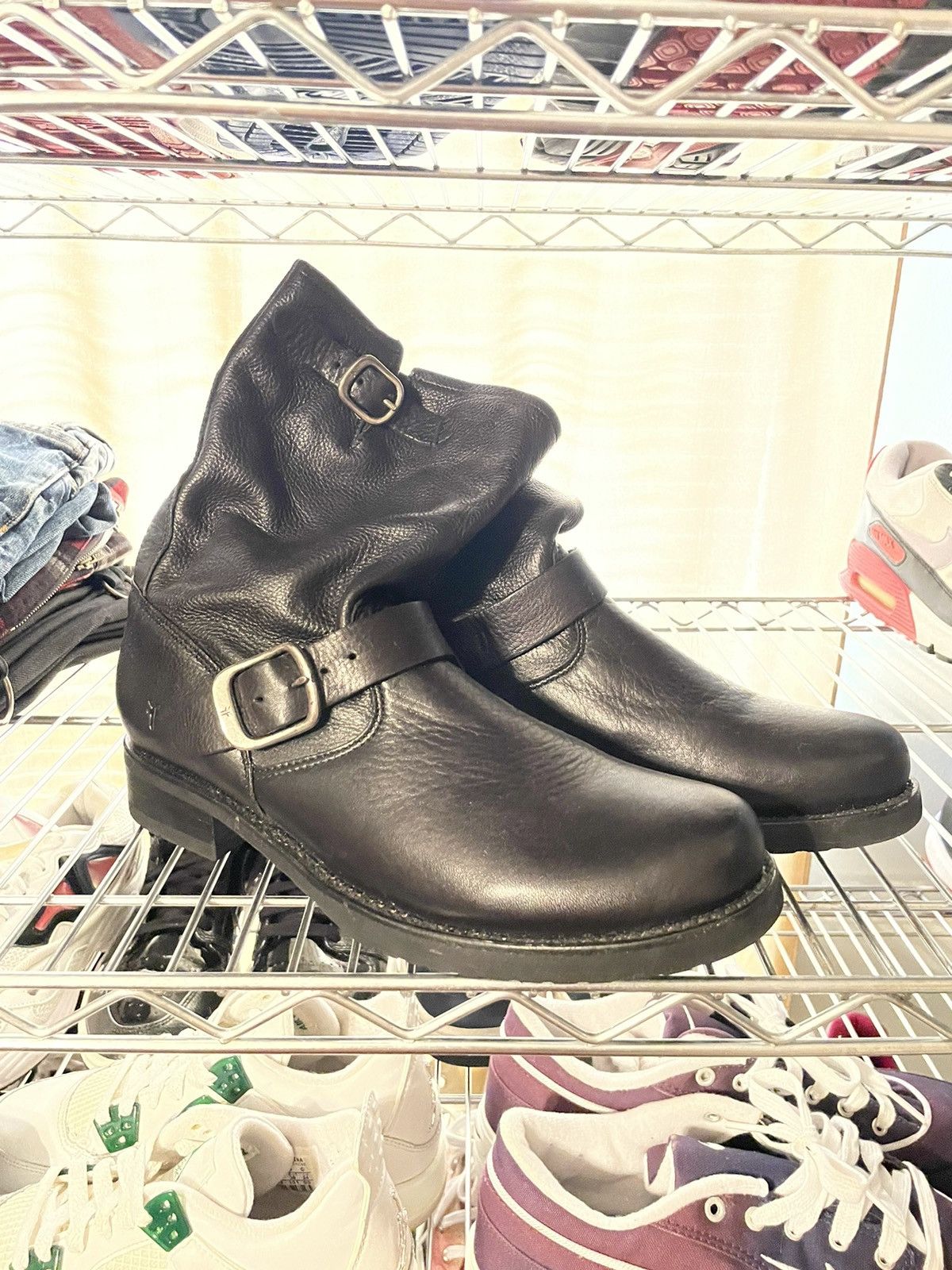 Frye DS Frye Conway Harness Veronica buckle rick owens doc martin | Grailed