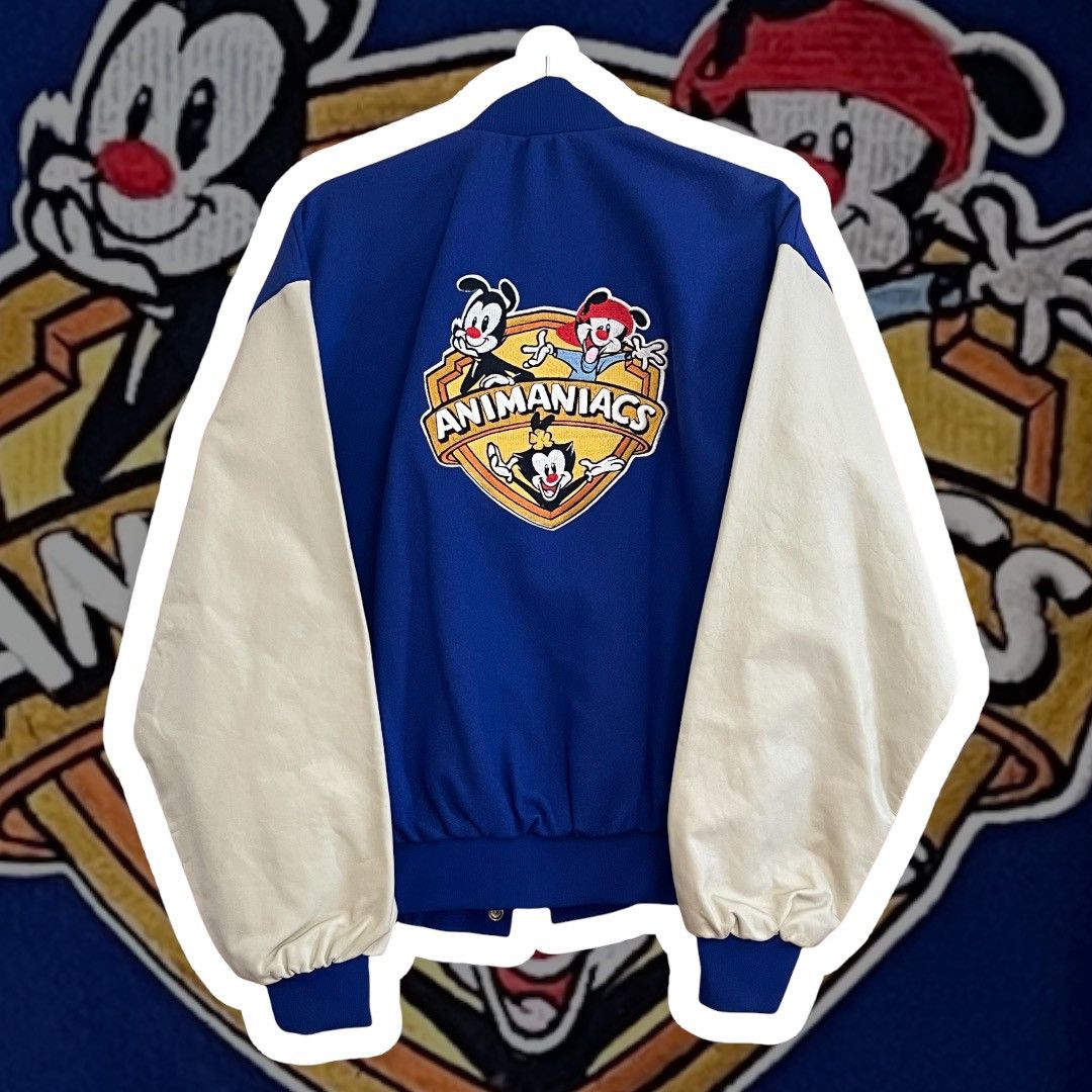 Vintage Just Jackets WB Animaniacs Letterman Jacket | Grailed