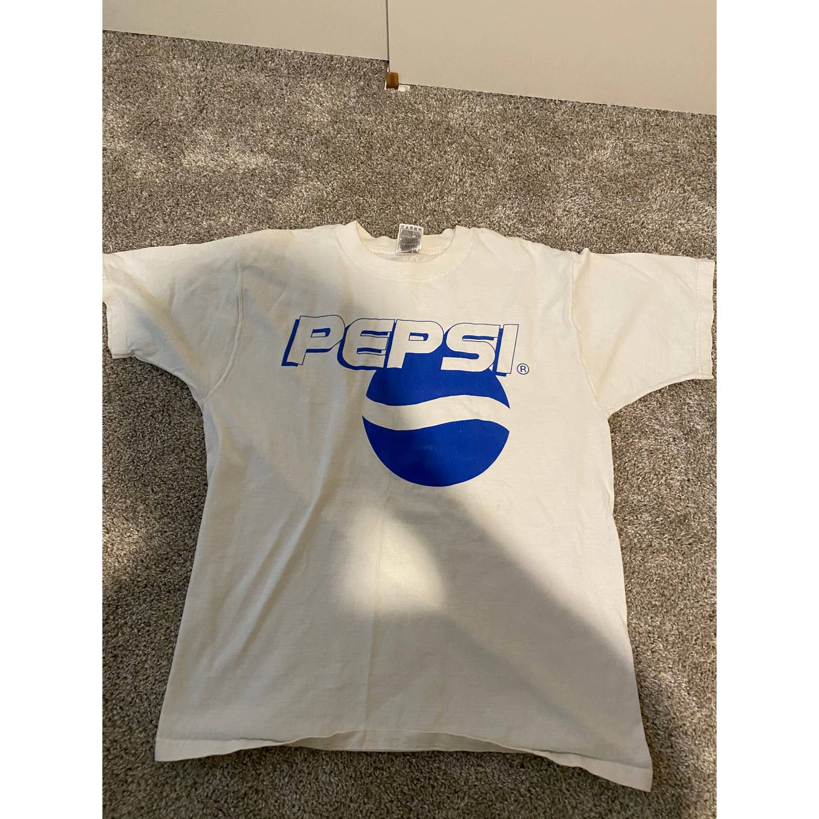 Pepsi Vintage Pepsi Logo Promo Shirt SZ L | Grailed