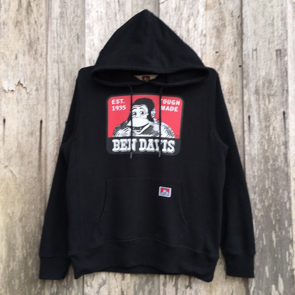 Ben Davis × Vintage Vintage Ben Davis Hoodie Big Print | Grailed
