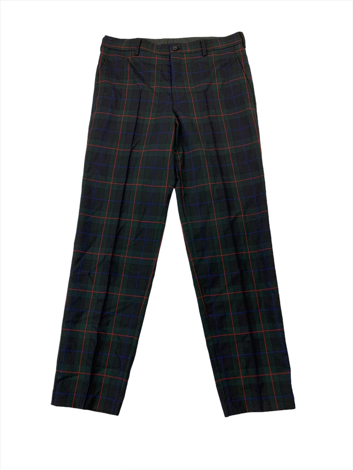 Comme des Garcons Last Drop🔥 CDG Comme Des Garçons Wool Trousers Tartan ...