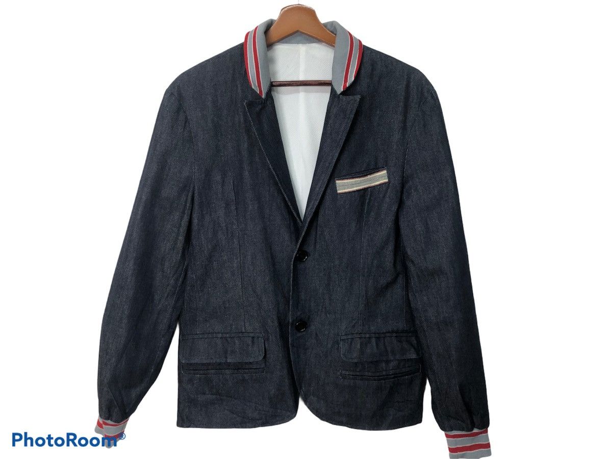 Italian Designers × Vintage Denim made in italy Jacket 100%cotton | Grailed