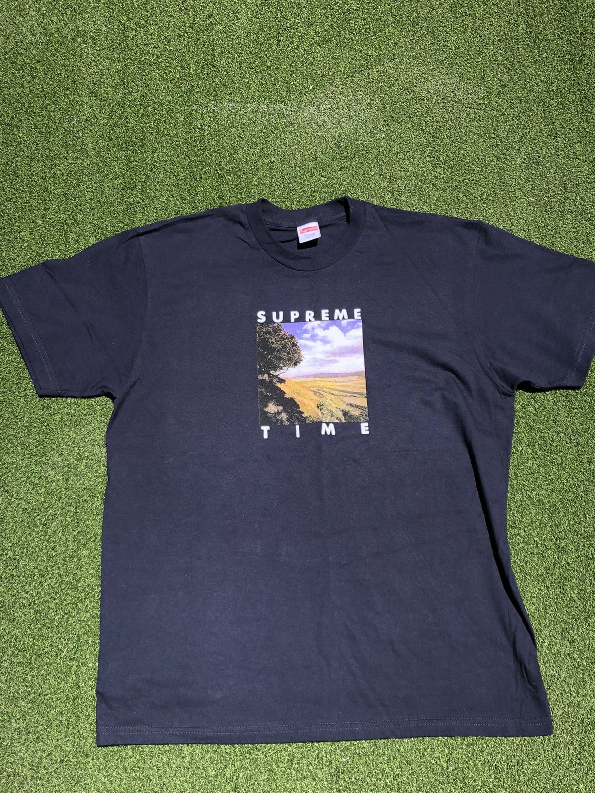 Supreme Supreme time tee | Grailed