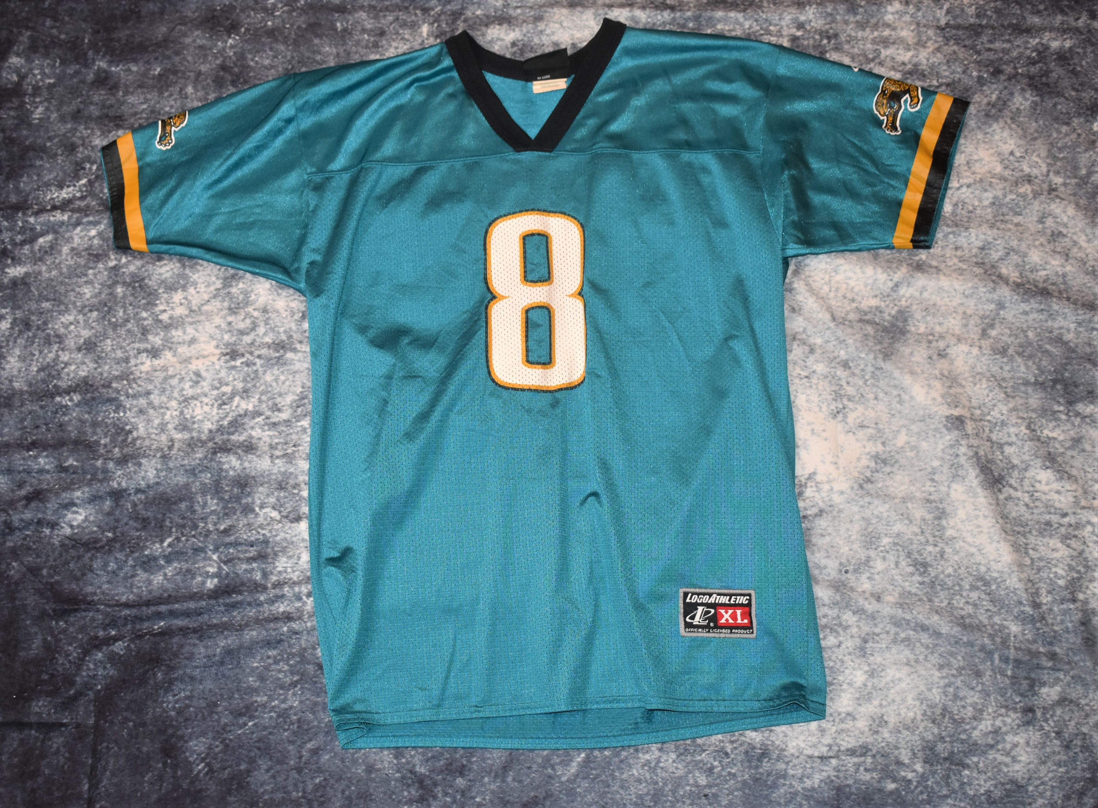 Logo Athletic Mark Brunell Jacksonville Jaguars Throwback Jersey | Grailed