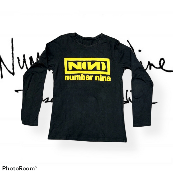 Number (N)ine Vintage Number nine t-shirt Big Logo distressed | Grailed