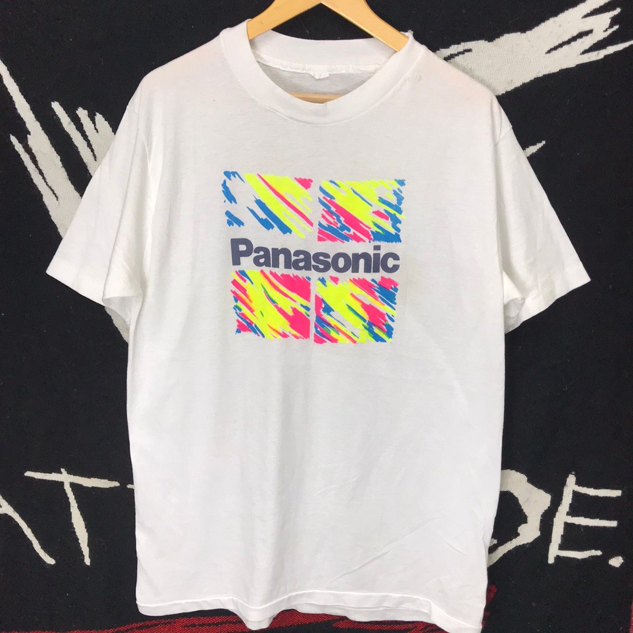 Art × Vintage Panasonic RARE Vintage 90s Pop Art Shirt L | Grailed