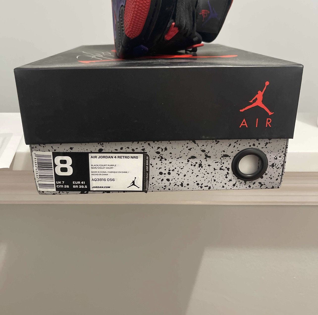 Nike Air Jordan 4 Retro NRG Raptors Drake Signature | Grailed