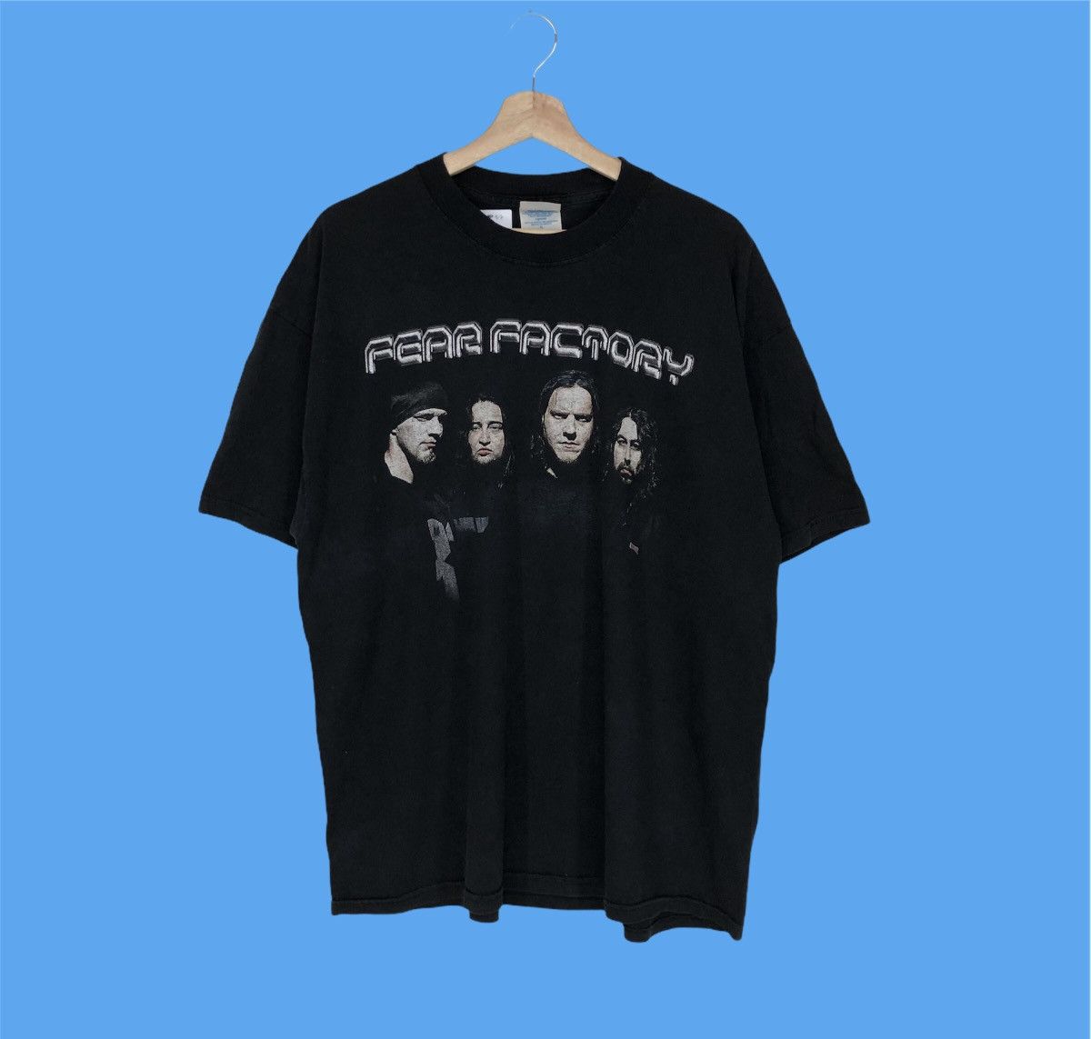 Band Tees × Vintage Vintage Fear Factor American Heavy Metal Band XL ...