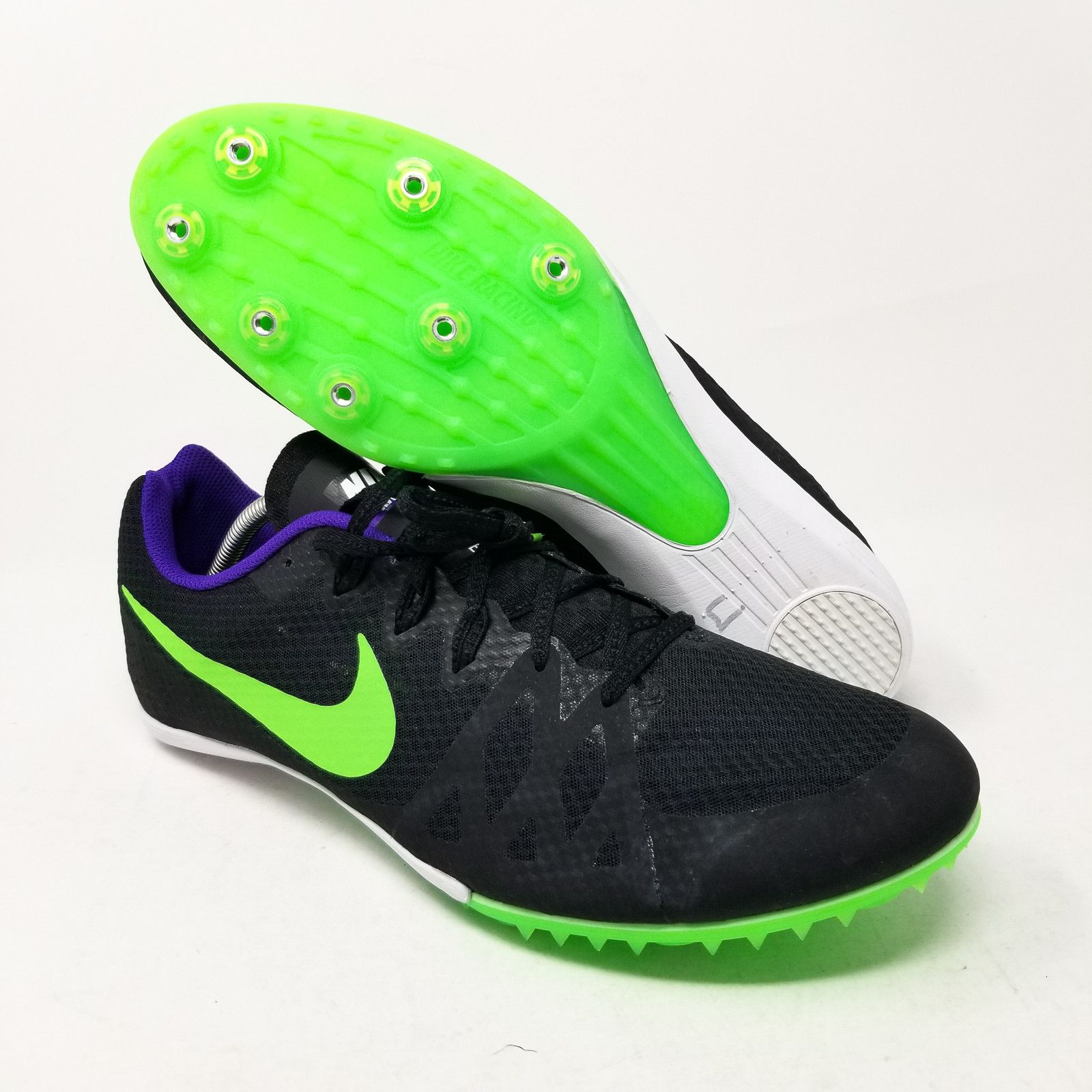 Nike Zoom Rival MD 8 Track Running Shoes 806555-035 Black Green | Grailed