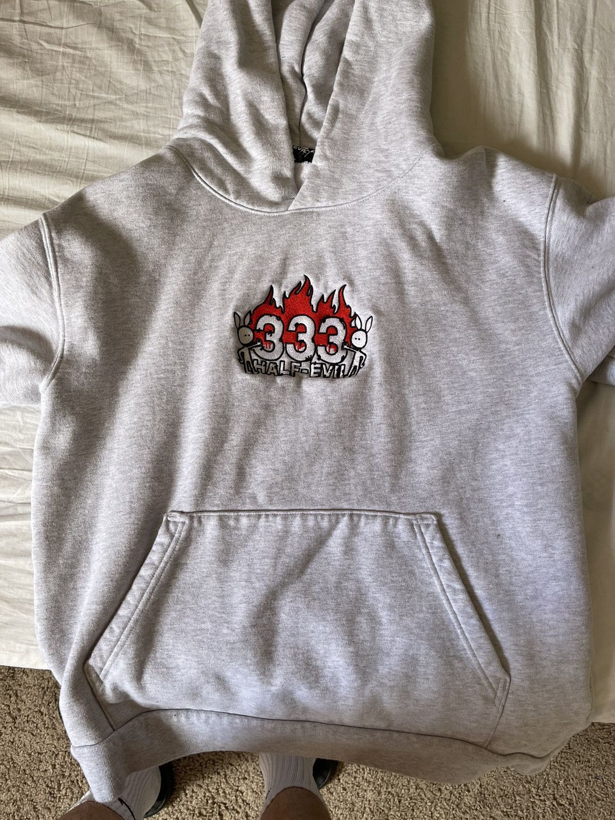 Half Evil Half evil hoodie | Grailed