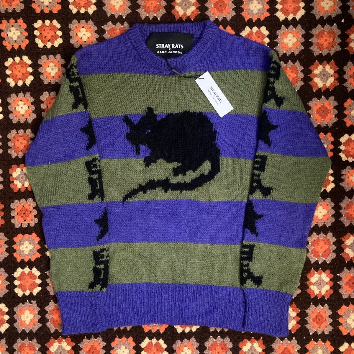 Marc Jacobs × Stray Rats Stray Rats x Marc Jacobs Rat Sweater | Grailed