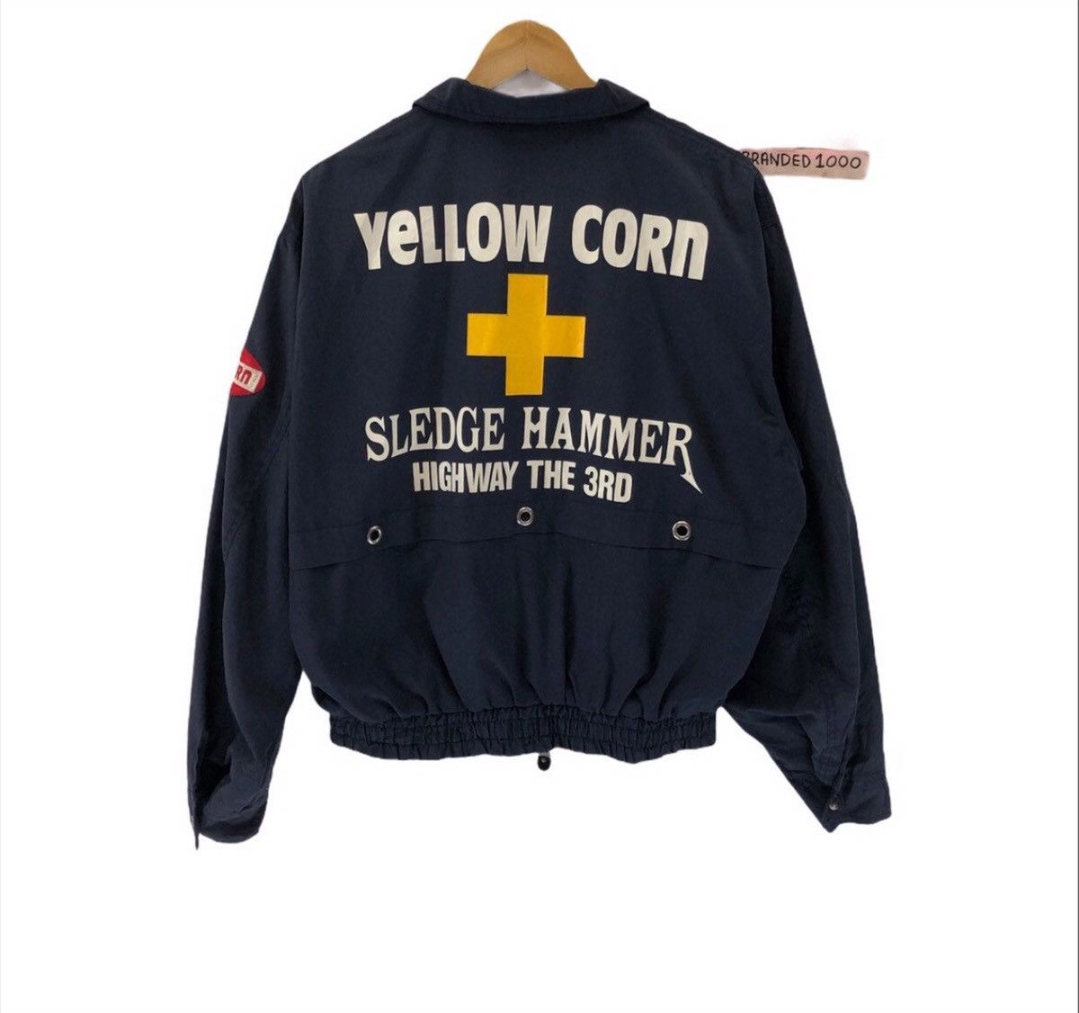 Vintage × Yellow Corn Yellow Corn Sledge Hammer Jacket Motorsport Bike ...