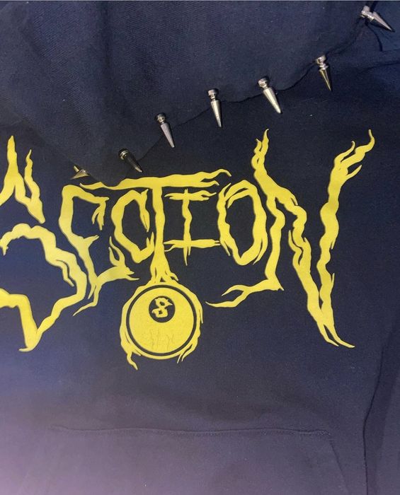 Section 8 Section 8 Spike hoodie | Grailed