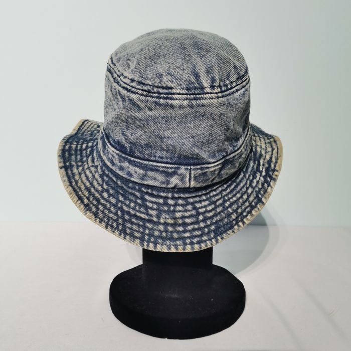 Denime Vintage denim acid wash Hat | Grailed