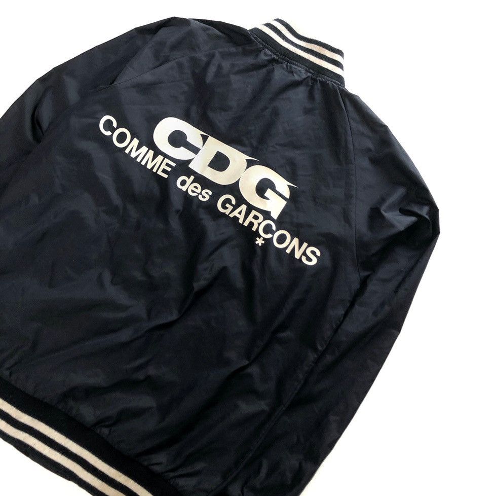 Comme des Garcons Comme Des Garçons CDG backprint bomber jacket | Grailed