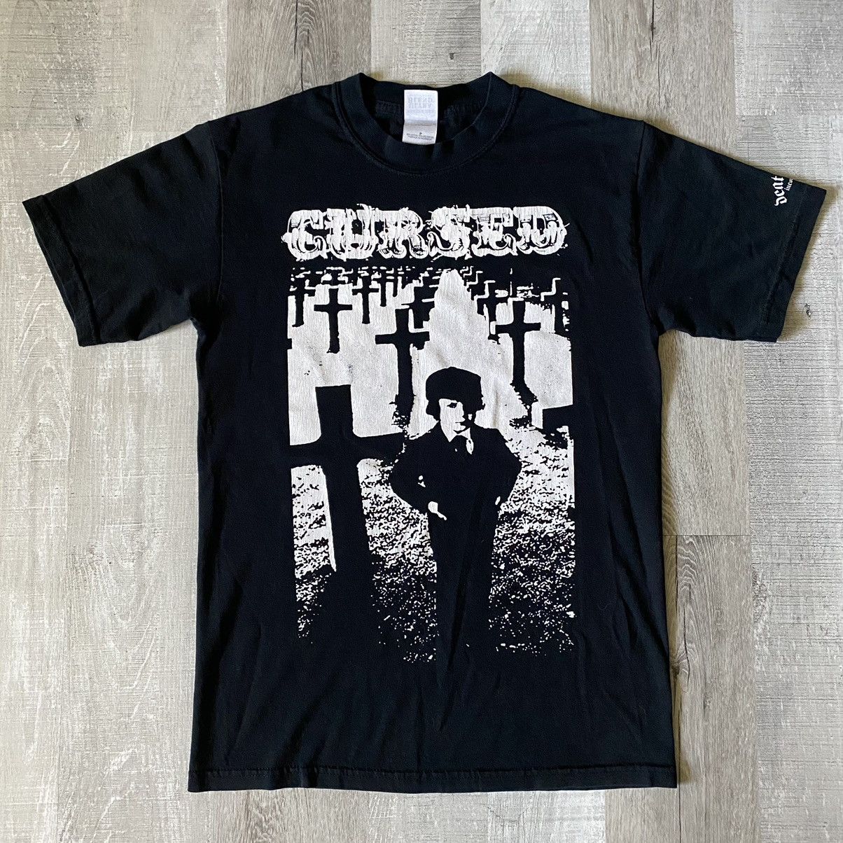 Band Tees × Expert Horror CURSED Deathwish The OMEN Horror Movie Band T ...