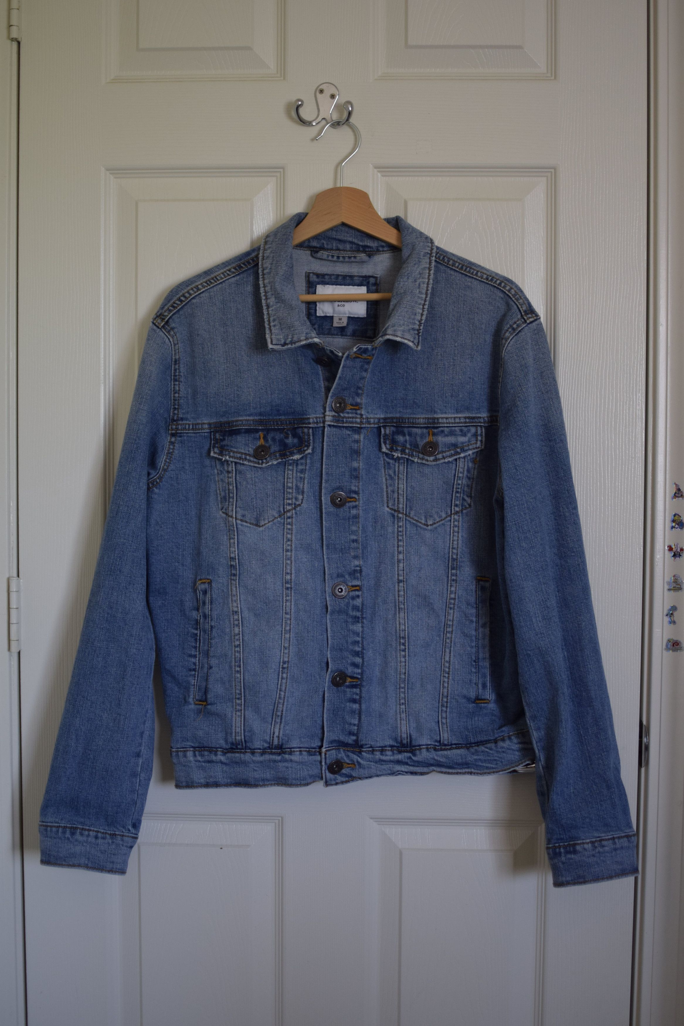 Target Basics Denim Trucker Jacket | Grailed