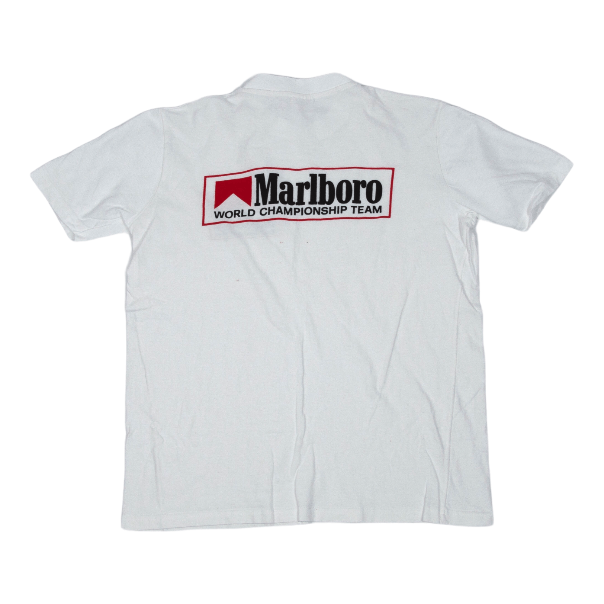 Vintage Vintage Marlboro World Championship Team White Tee Shirt M ...
