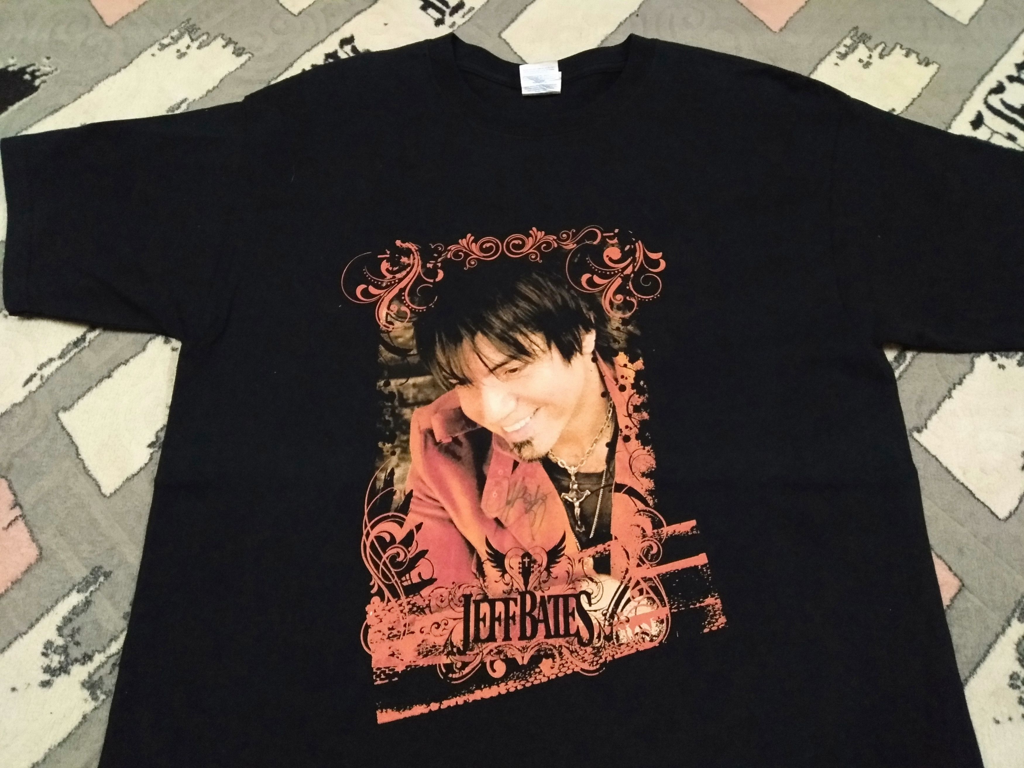 Band Tees Jeff Bates singer tour t shirt | Grailed