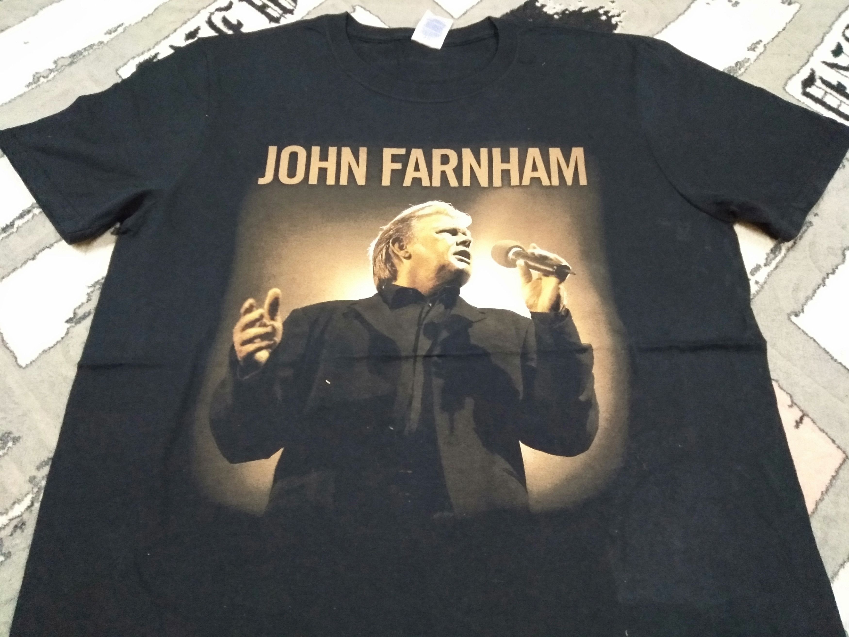Band Tees John Farnham singer tour t shirt | Grailed