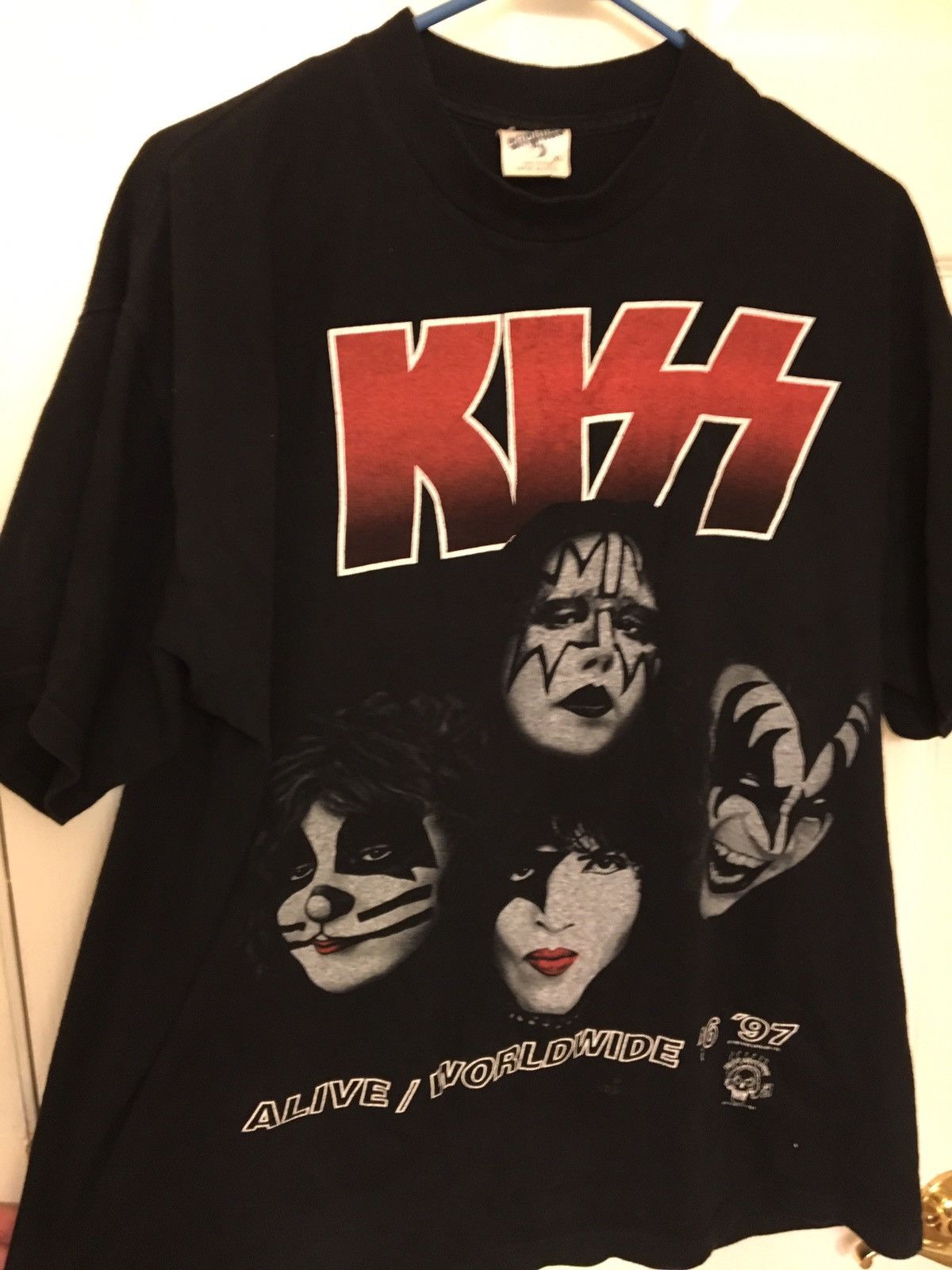 Kiss Band × Vintage KISS Alive/Worldwide Tour Tee 1996-97 | Grailed