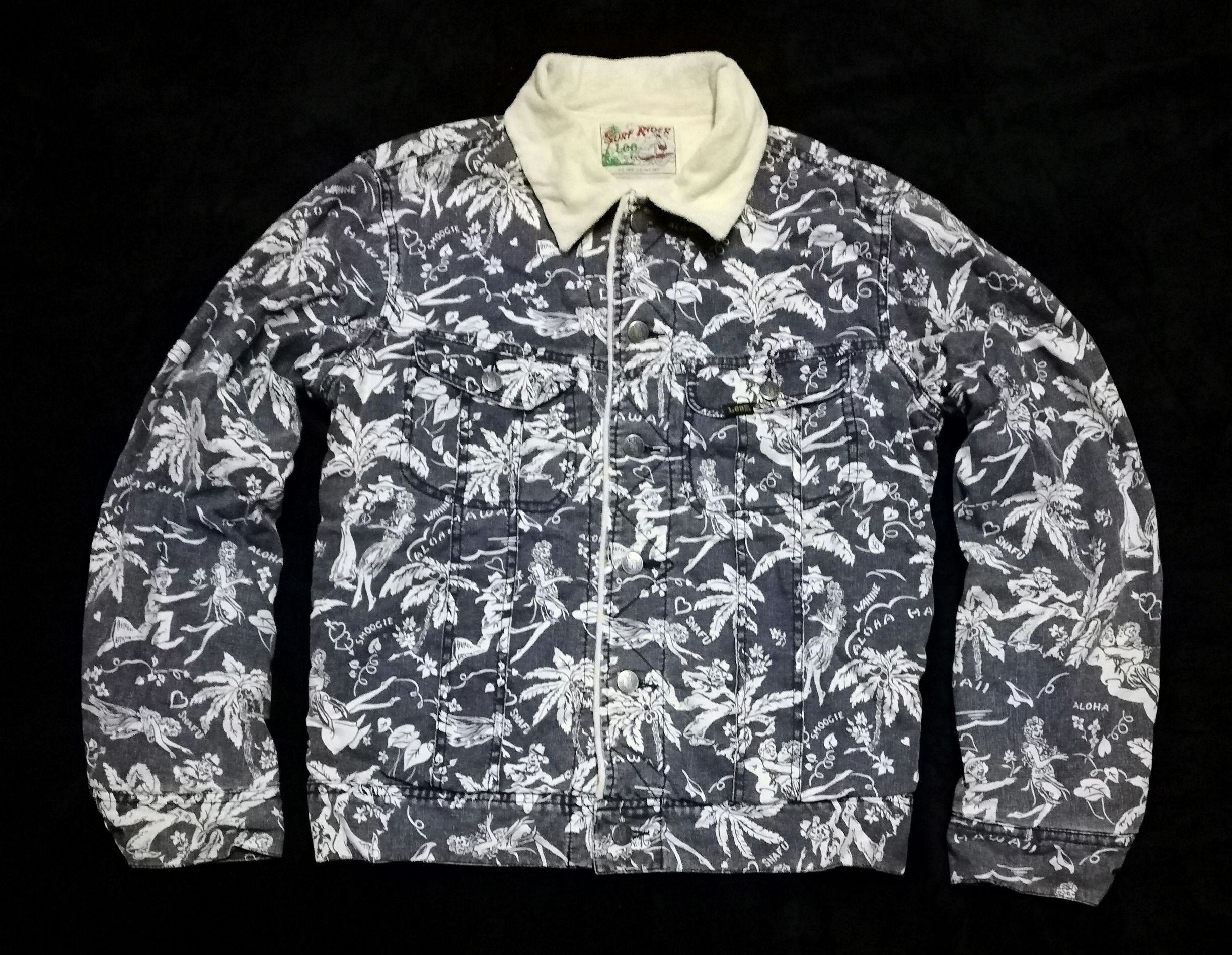 Lee × Vintage 🔥VINTAGE LEE SURF RIDER HAWAIIAN PRINT ALOHA JACKET | Grailed