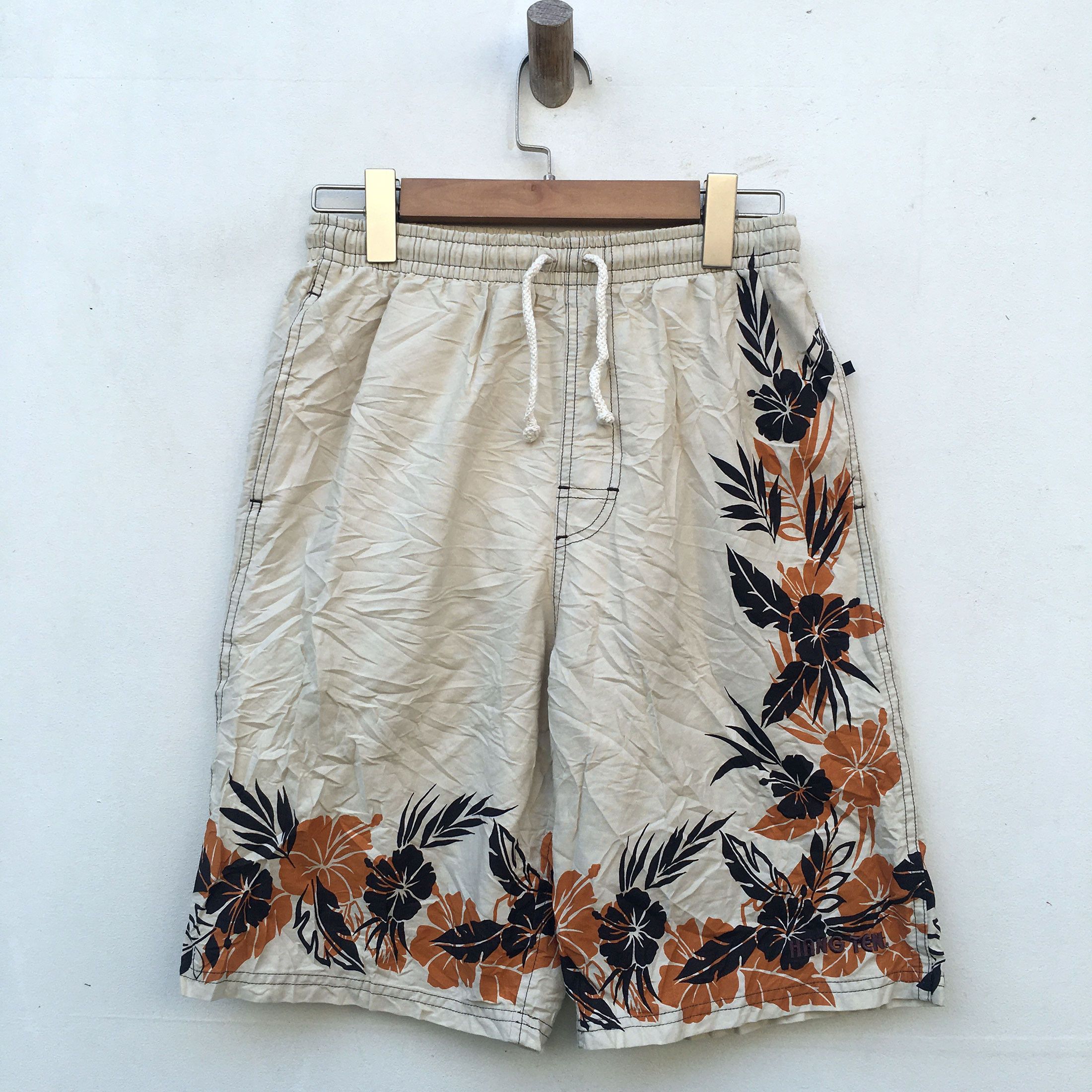 Hang Ten Relaxed Fit Drawstring Hang Ten Short Boardshort Surfboard ...