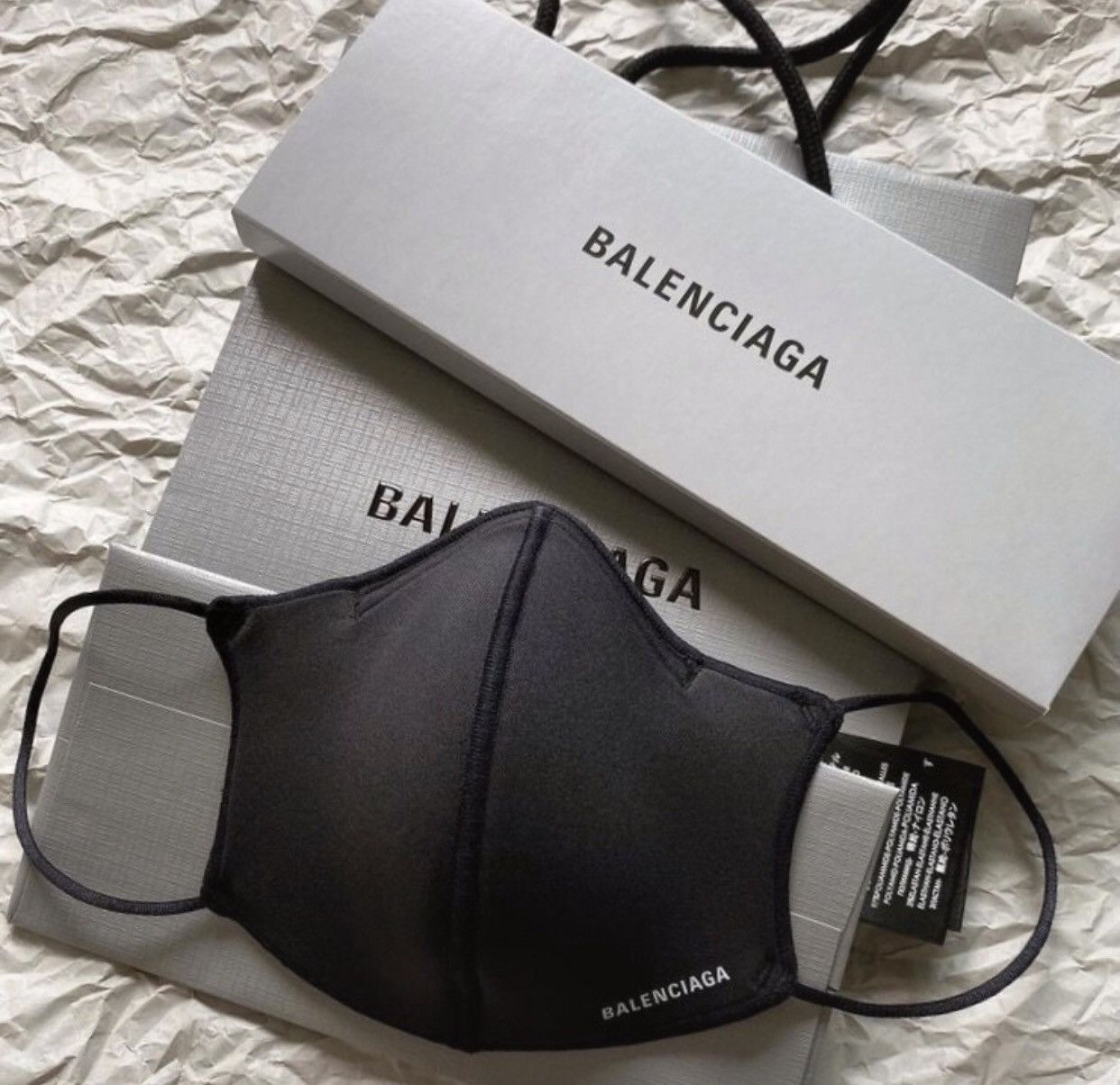 Balenciaga Rare ** Balenciaga Face Mask 😷 | Grailed