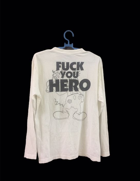 Mickey Mouse Vintage mickey mouse Anarchy shirt | Grailed