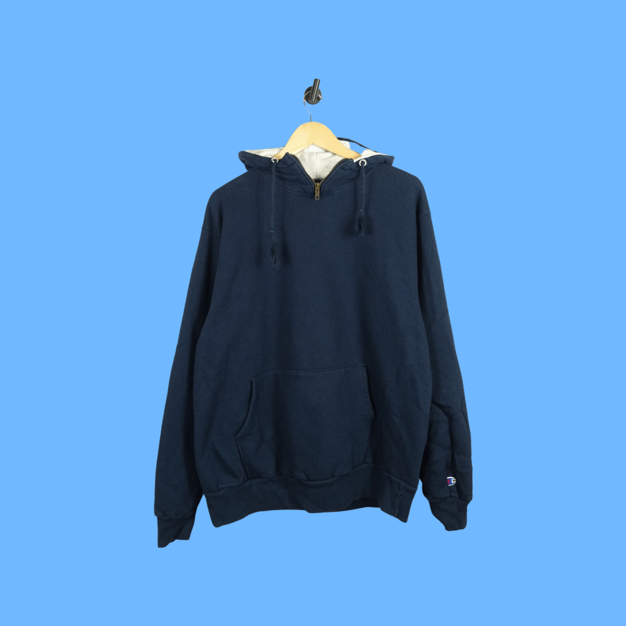 Champion × Vintage Vintage 90s Rare Heavy Weight Zip Champion Hoodie ...