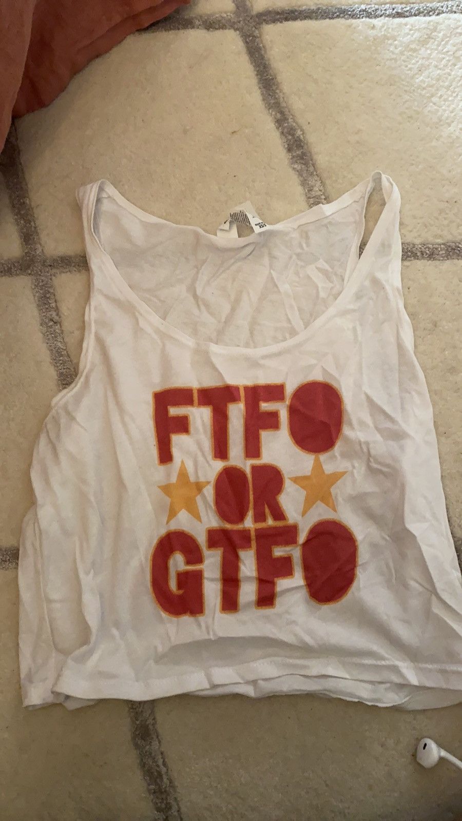 Streetwear USC Ftfo or gtfo tank top | Grailed