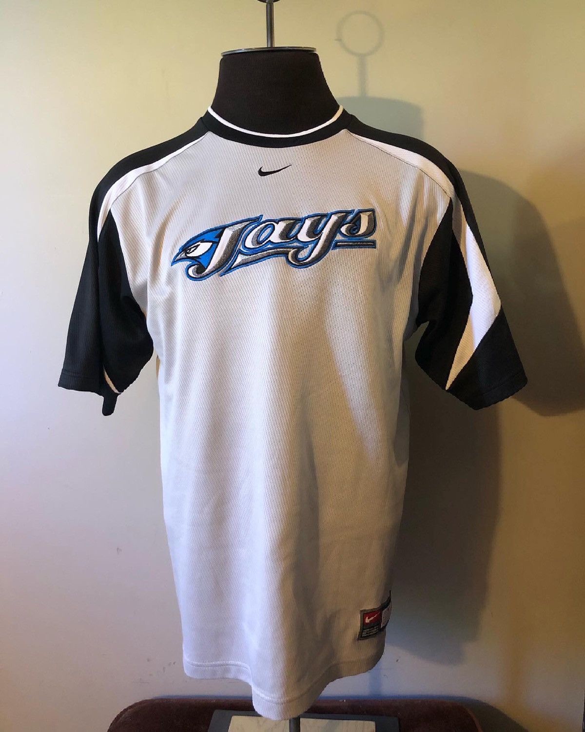 Grail × MLB × Vintage Vintage Blue Jays Jersey Nike Center Swoosh Grail ...