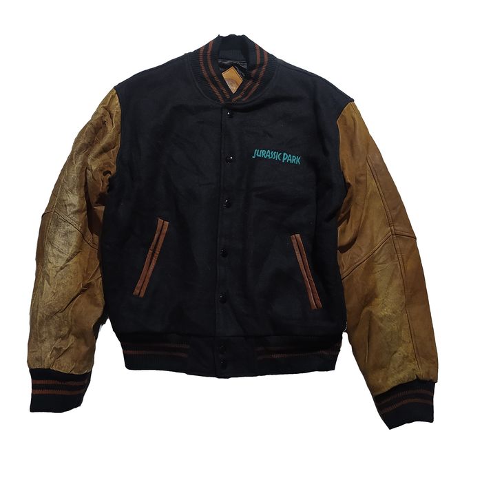 Universal Studios Universal studios Jurassic Park wool-leather varsity ...