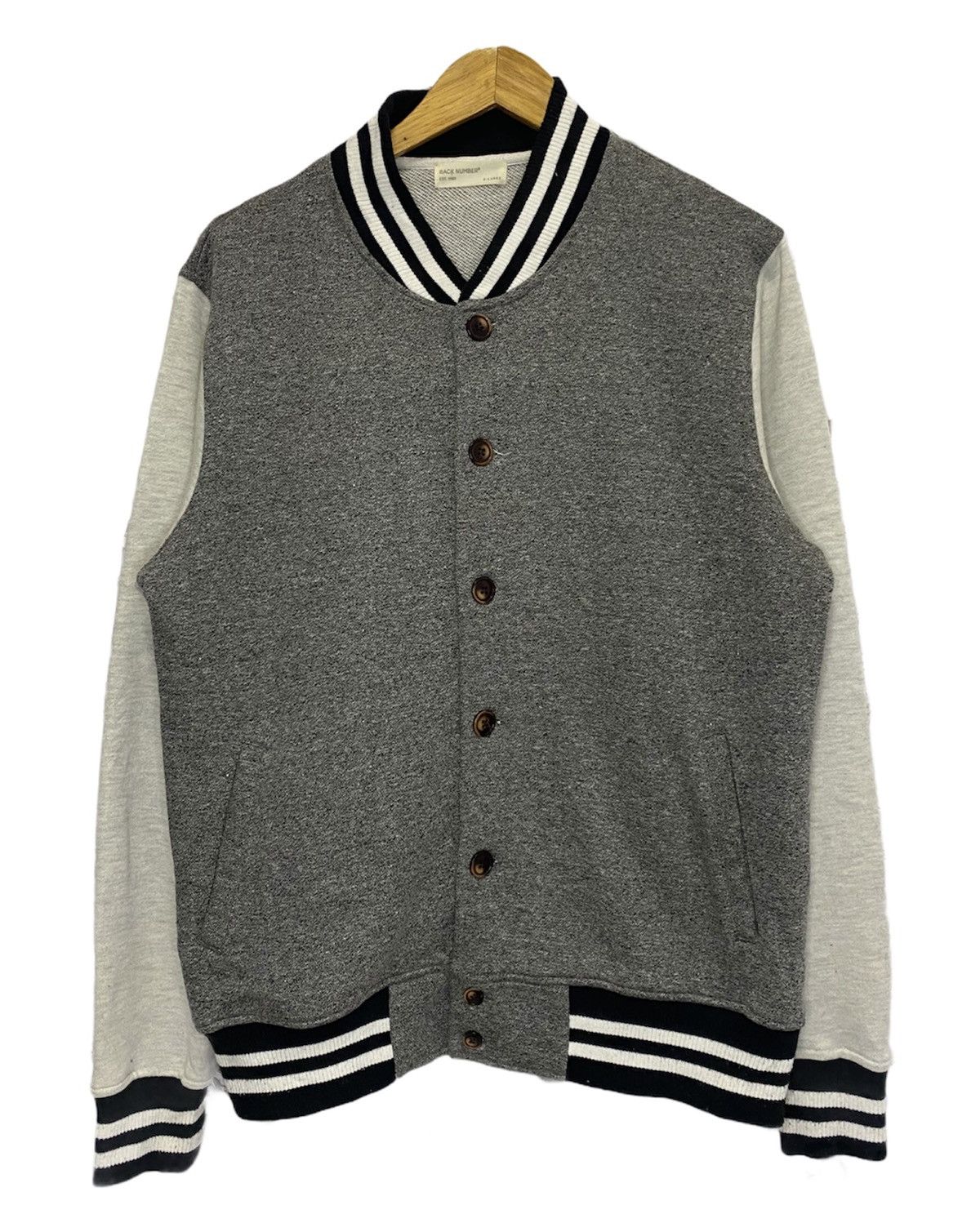 Japanese Brand Back Number Varsity Jacket | Grailed