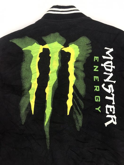 Vintage Vintage Monster Energy Varsity Jacket Motorsport Racing | Grailed