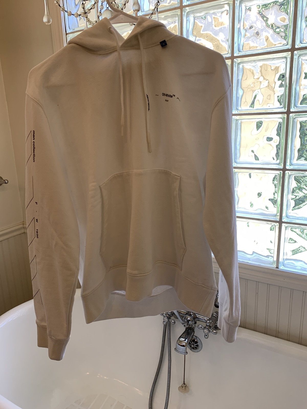 Off-White Off White Hoodie Unfinished FW2020 | Grailed