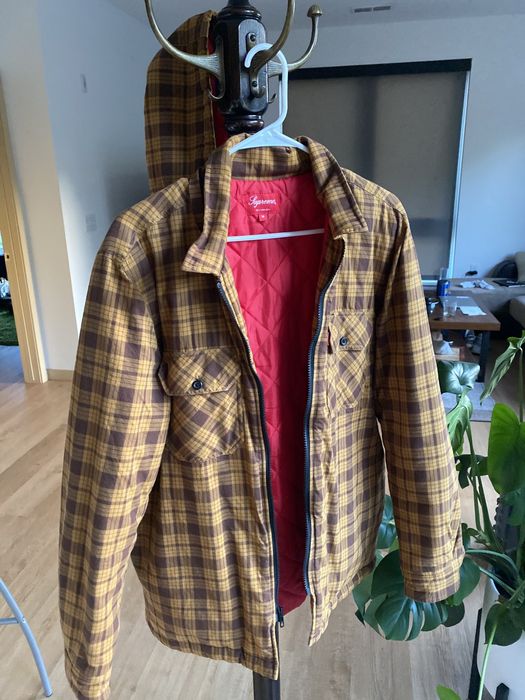 Supreme Supreme Plaid Jacket W/ Removable Hood | Grailed
