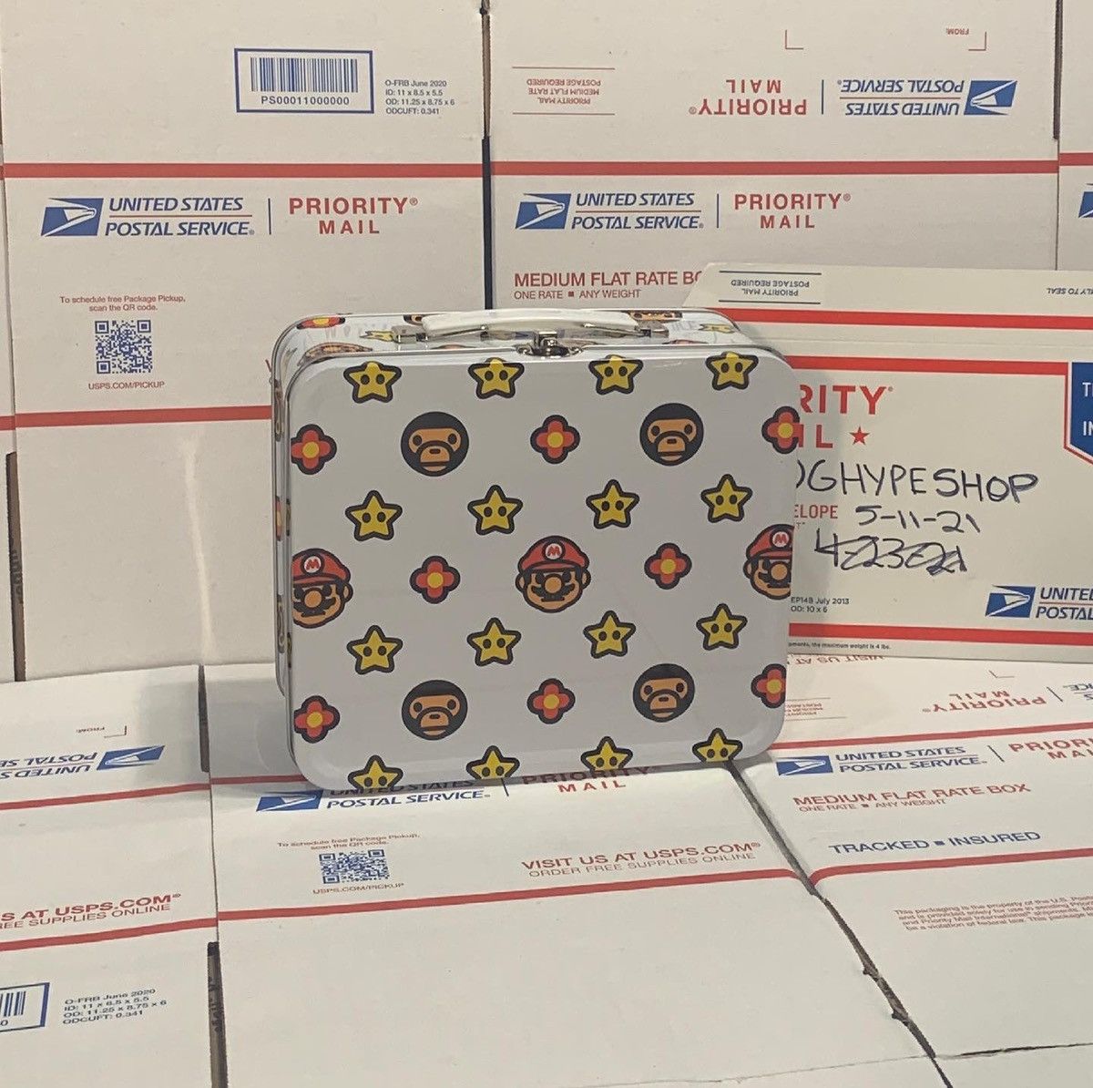 Bape OG Mario Bape Lunch Box | Grailed