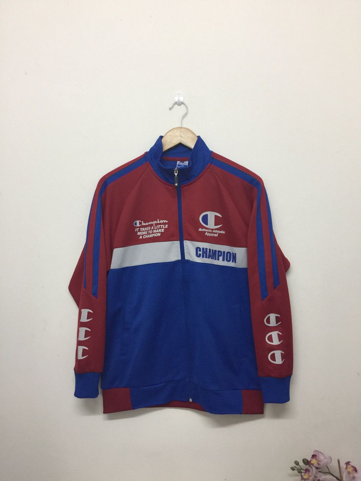 Champion Vintage Champion Track Top Jacket | Grailed