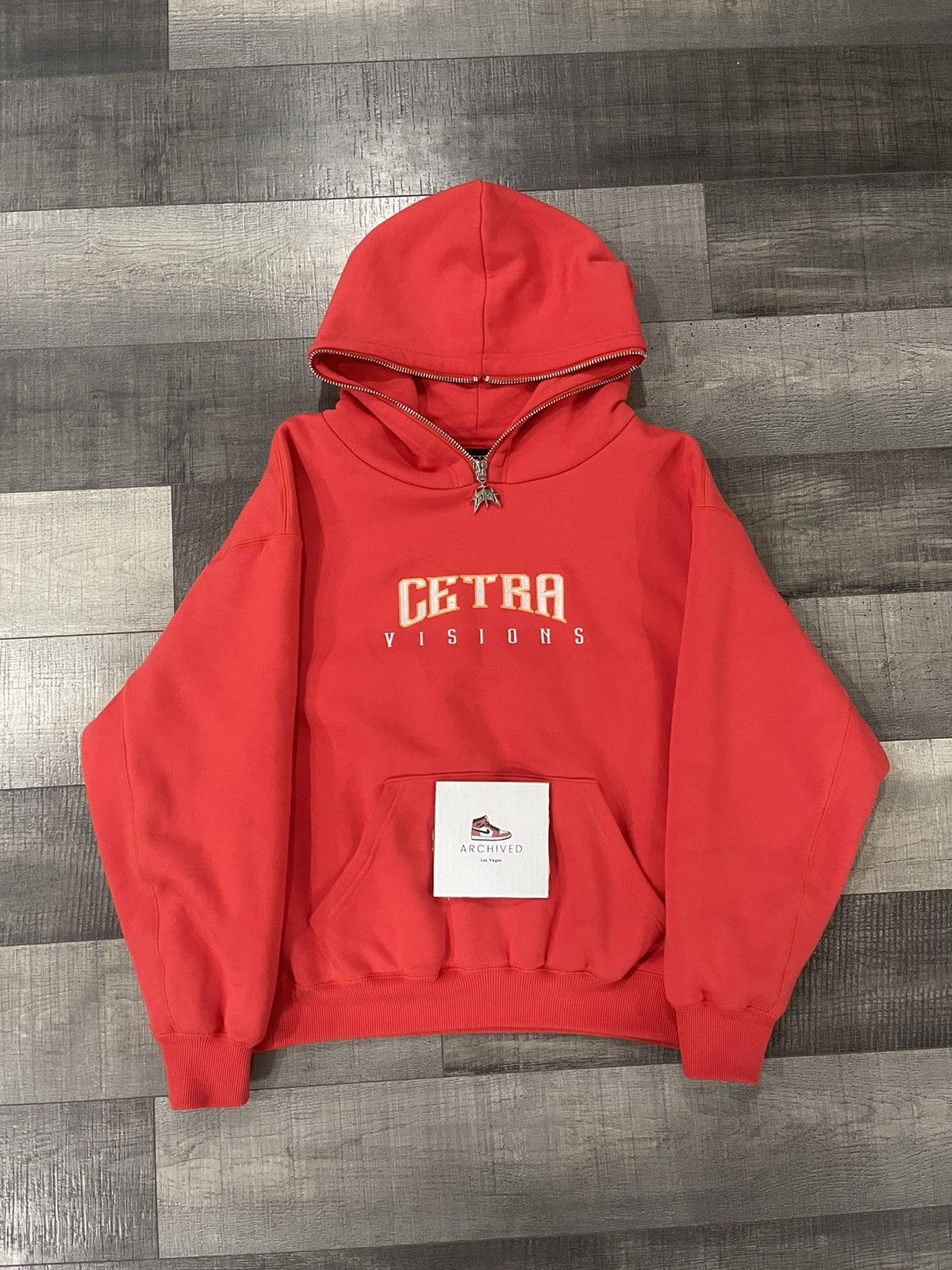 Marino Morwood Cetra Visions - Red Bloody Scarlet Face Hoodie | Grailed