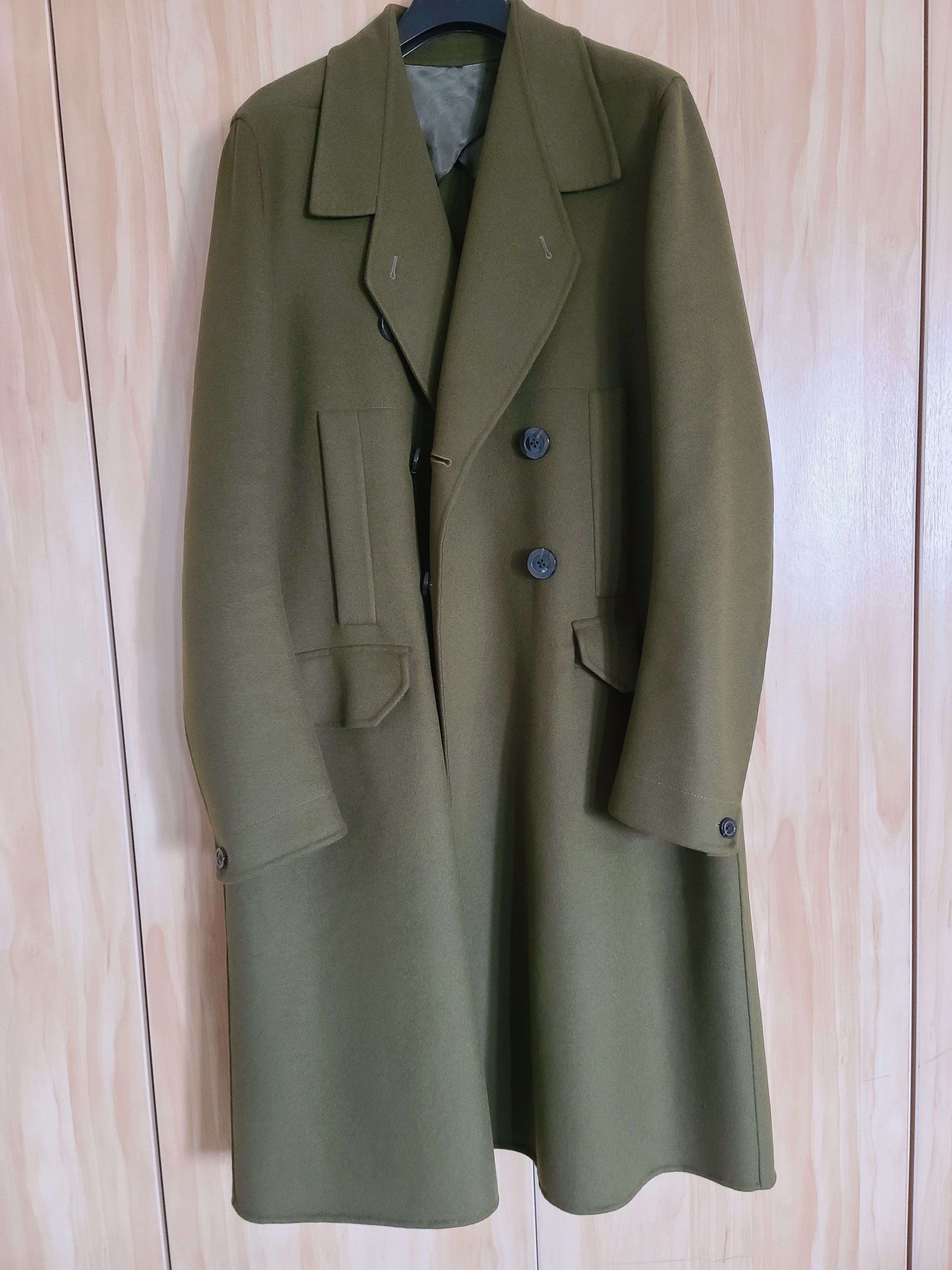 Rick Owens Rick Owens Sisyphus Officer Coat size 48 | Grailed