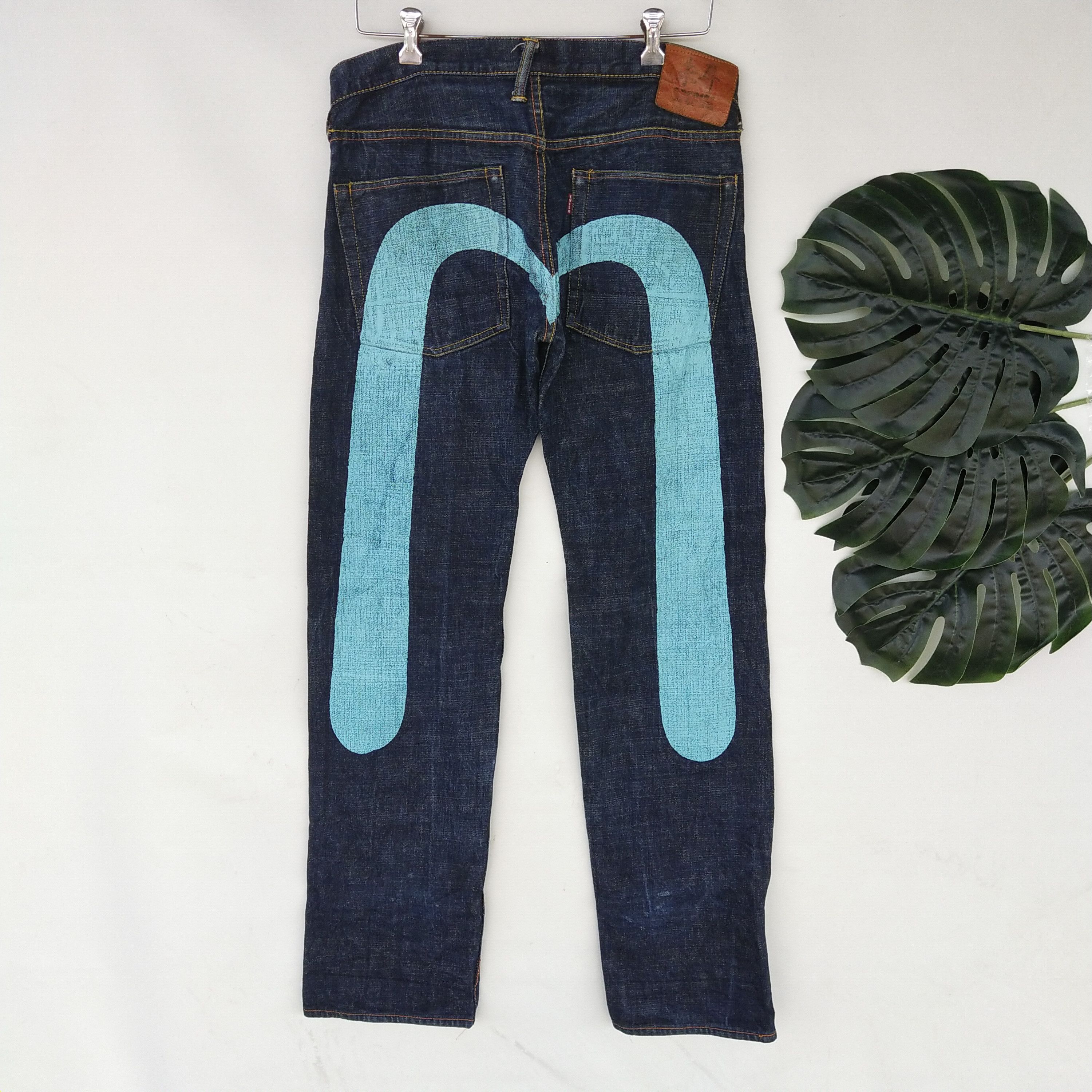 Evisu × Japanese Brand × Streetwear Evisu Big Daicock Selvedge Jeans Designed Only By Yamane ...