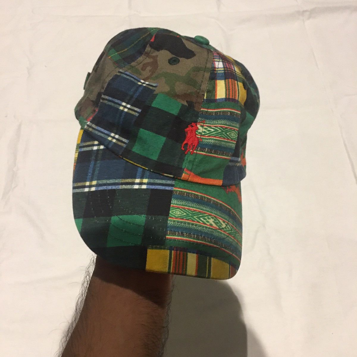 Ralph Lauren Polo Ralph Patchwork Cap | Grailed
