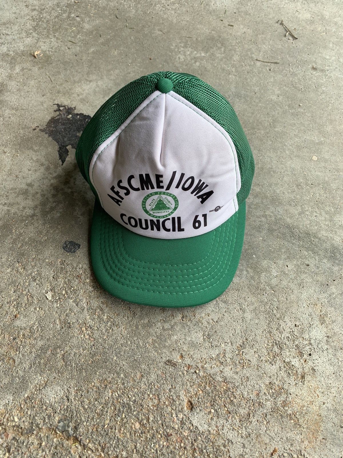 Vintage Vintage AFSCME council 61 trucker hat | Grailed