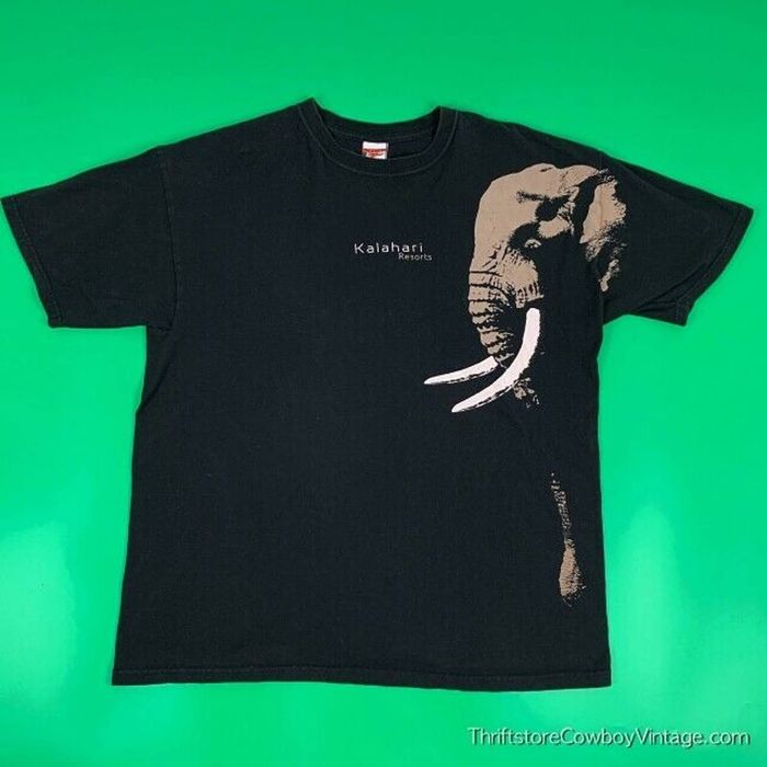 Other KALAHARI RESORTS ELEPHANT T-SHIRT Zoo Water Park Vacation XL ...